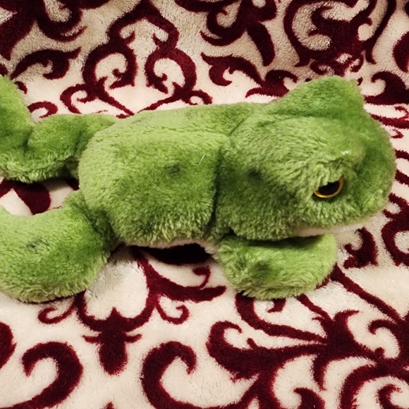 Toys | Vintage Dakin Green Spotted Frog 1976 Plush Stuffed Animal 1 ...